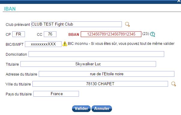 Enregistrer / modifier les coordonnées bancaires / RIB / IBAN de mon ...